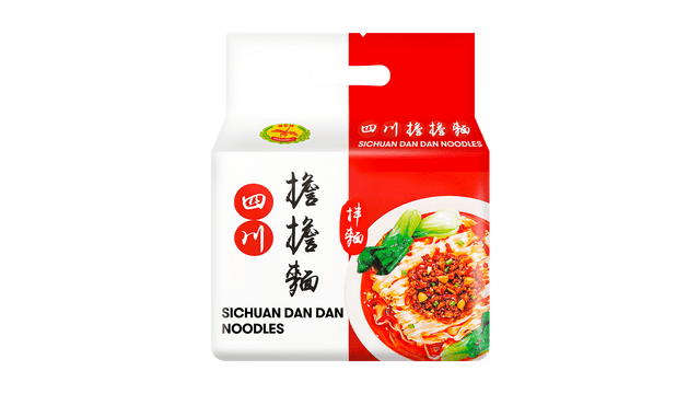 Dragonfly DanDan Instant Ramen Noodle Soup Chinese Instant Ramen (12 P ...