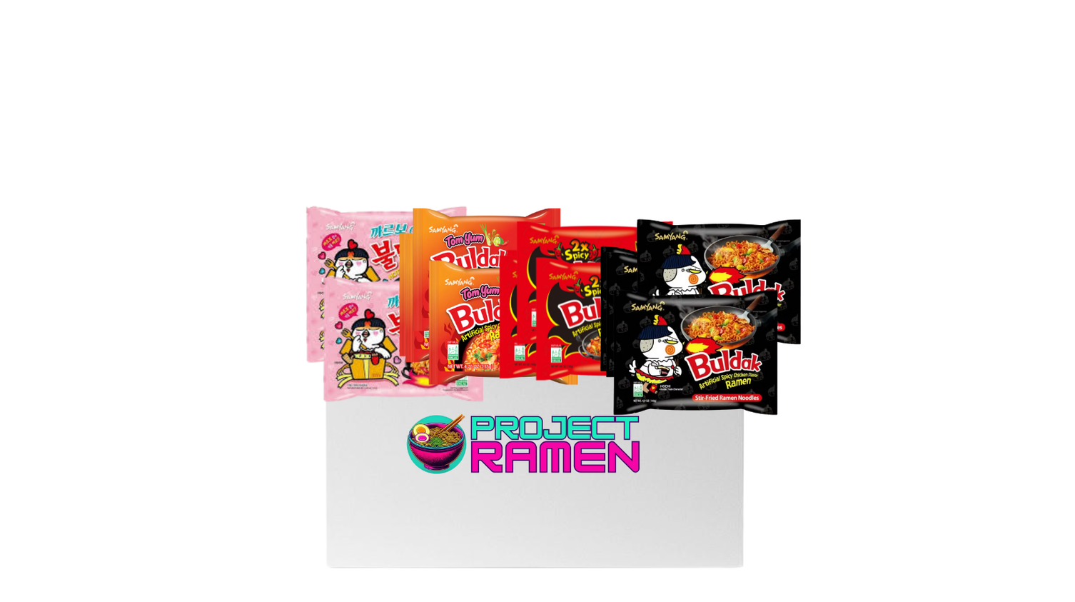 Buldak Instant Ramen Variety Bundle Gift Box | 16 Count | 4 Flavors ...